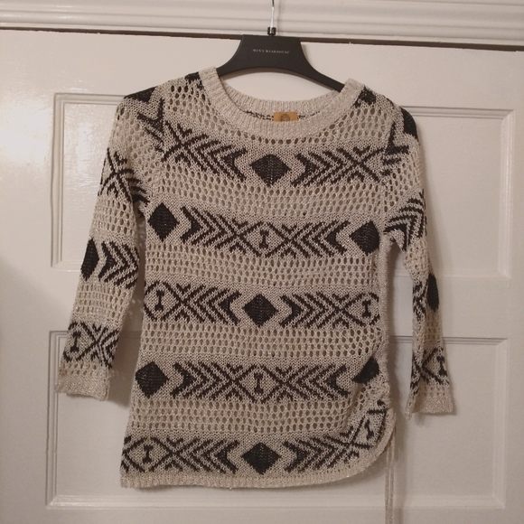 Anthropologie | Sweaters | Darling Net Knit Sweater | Poshmark